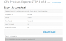 OpenCart Export Products CSV